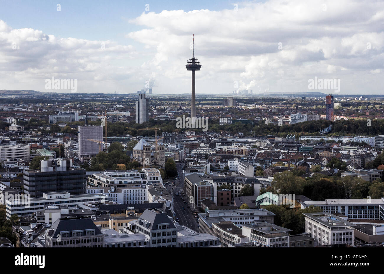Colonius tv tower cologne hi-res stock photography and images - Alamy