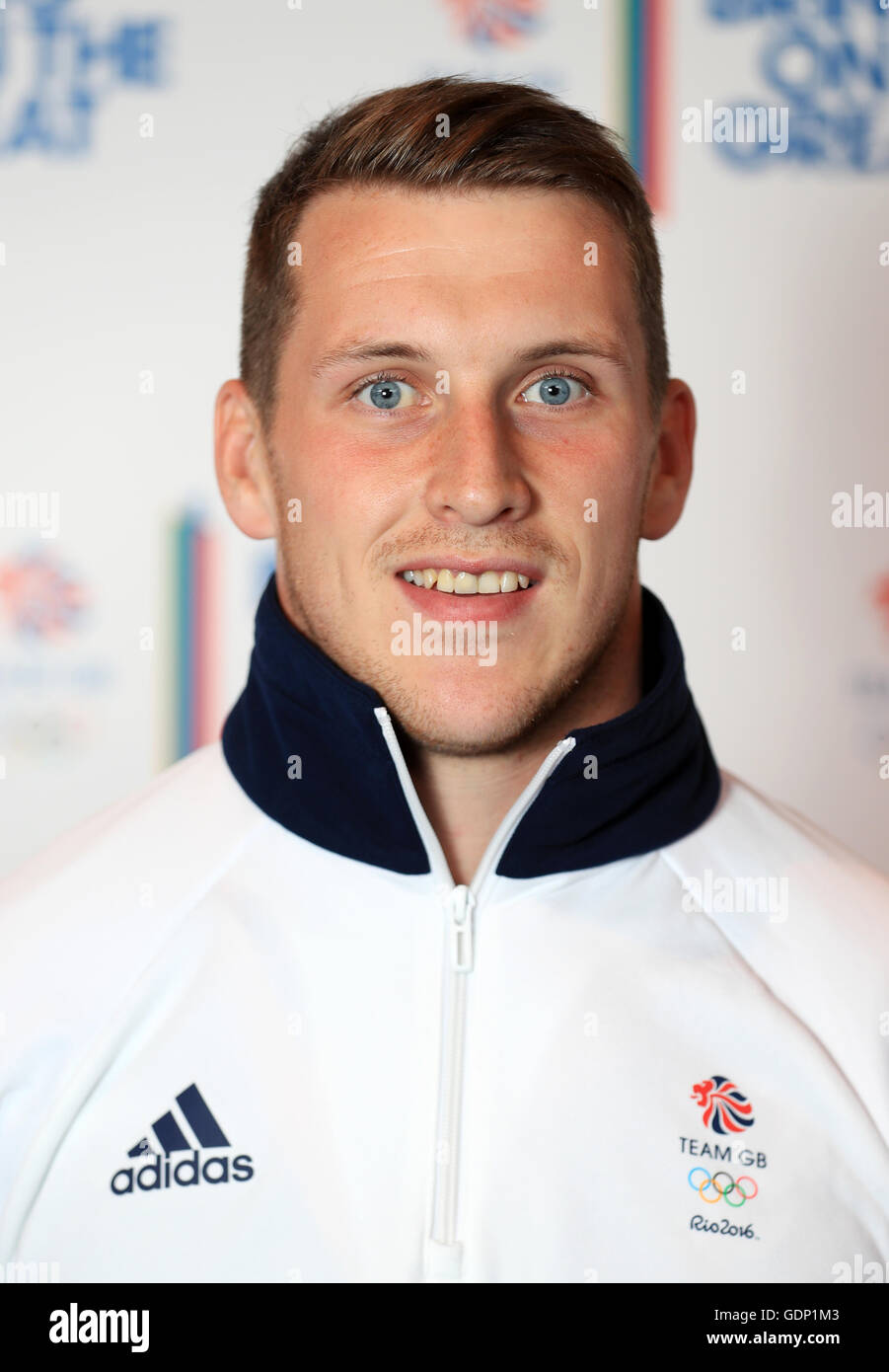 Rugby 7s player Mark Bennett during the Team GB Kitting Out session at ...