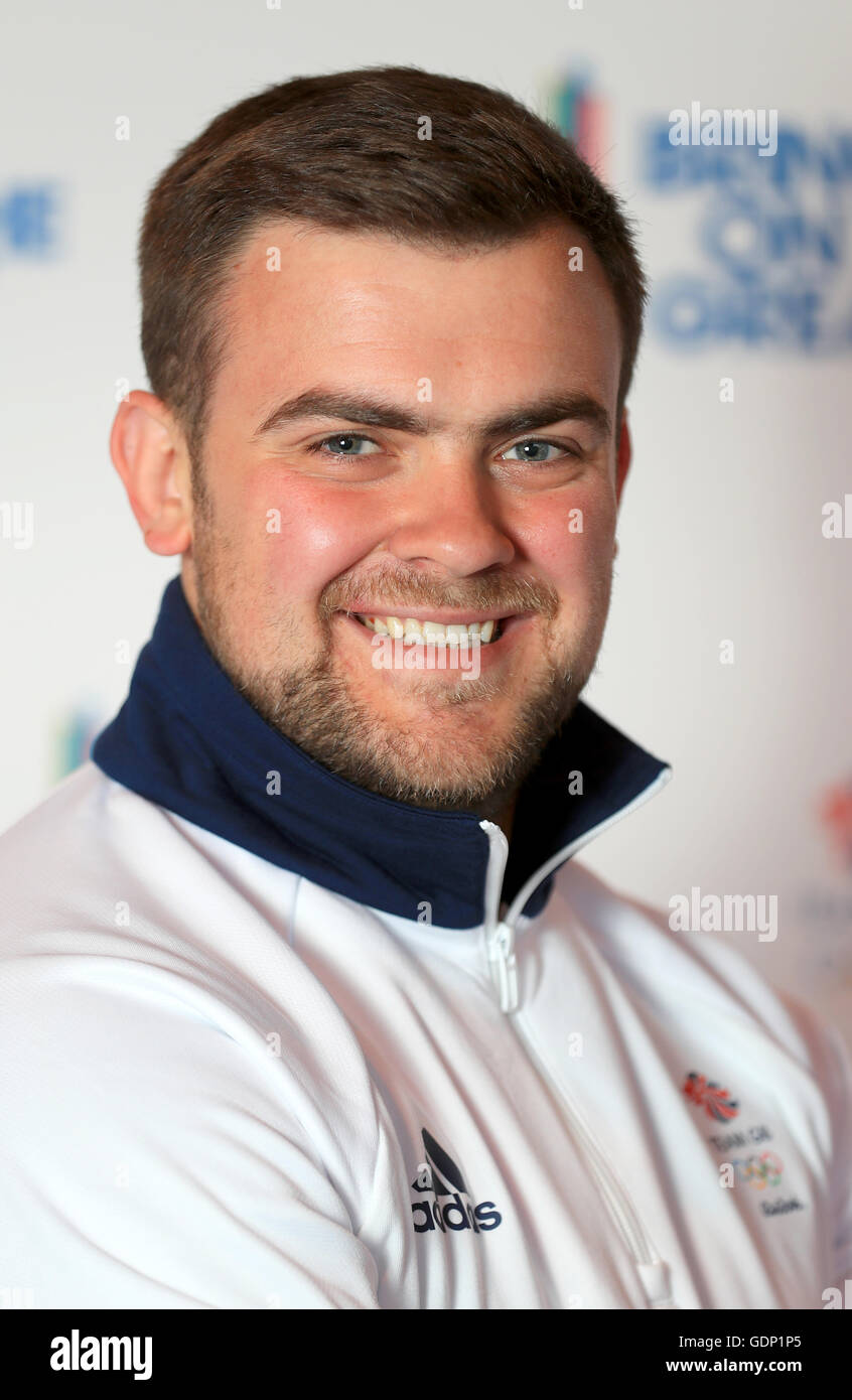 Rugby 7s coach Dan Cooper during the Team GB Kitting Out session at the ...