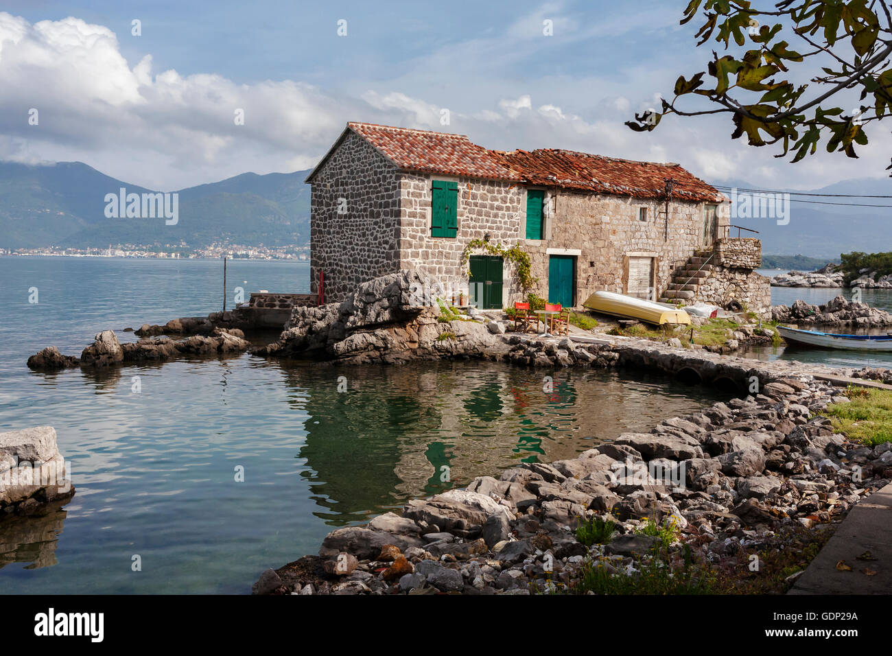 Fisherman's cottage in the beautiful little hamlet of Bjelila, on Boka ...