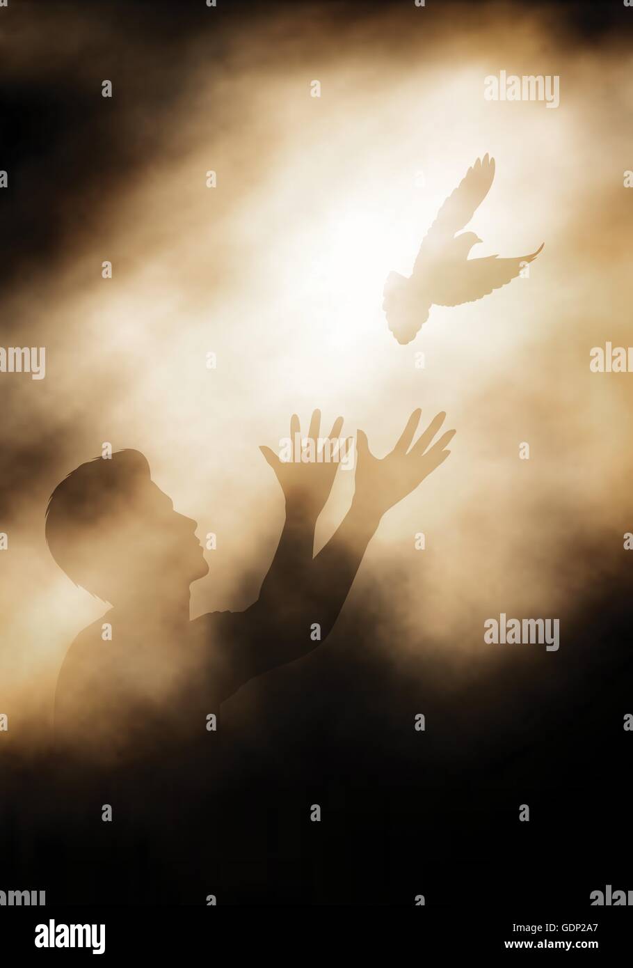 Dove Stock Vector Images - Alamy