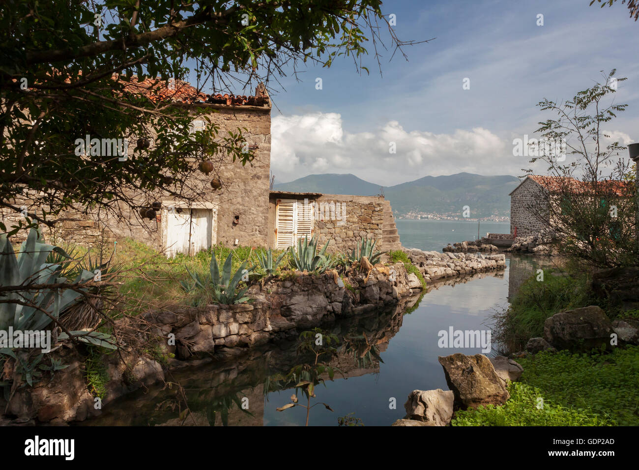 Fisherman's cottage in the beautiful little hamlet of Bjelila, on Boka ...