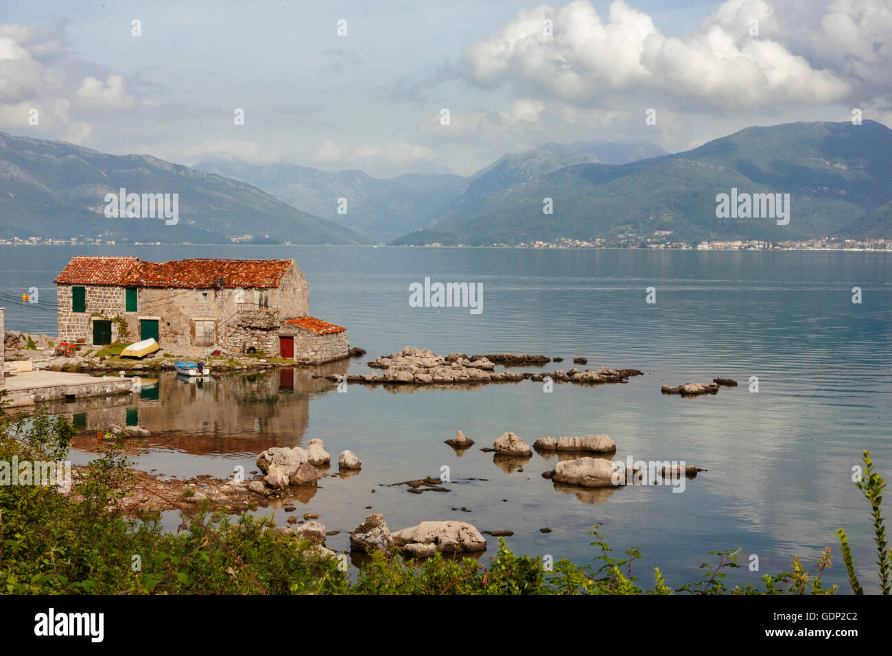 Fisherman's cottage in the beautiful little hamlet of Bjelila, on Boka ...