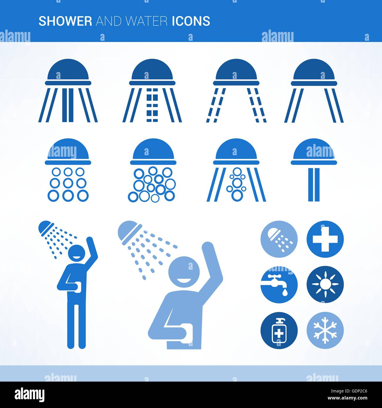 Shower Stock Vector Images - Alamy