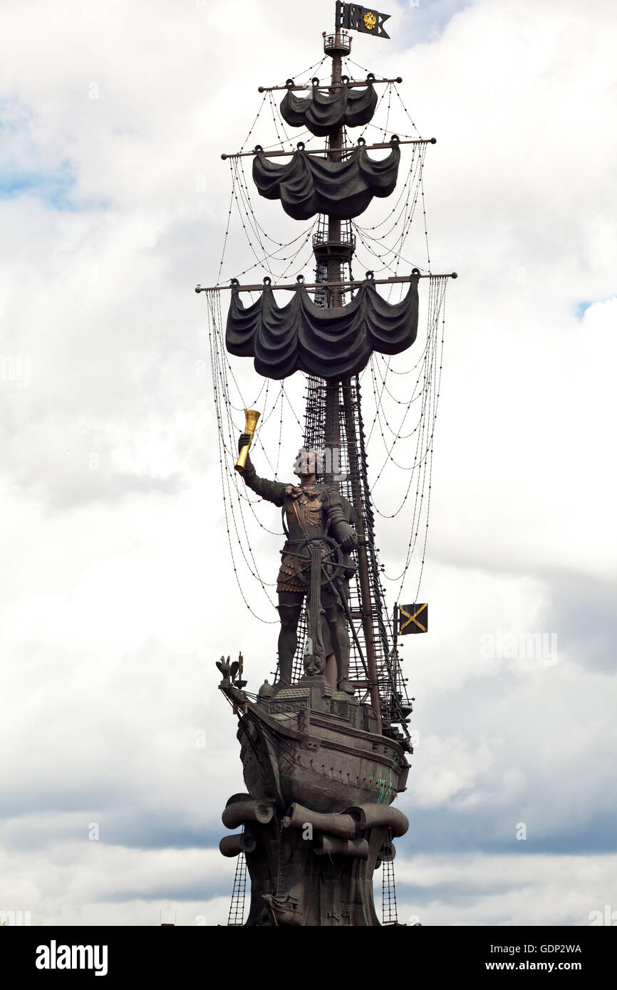 Peter the Great monument Stock Photo - Alamy