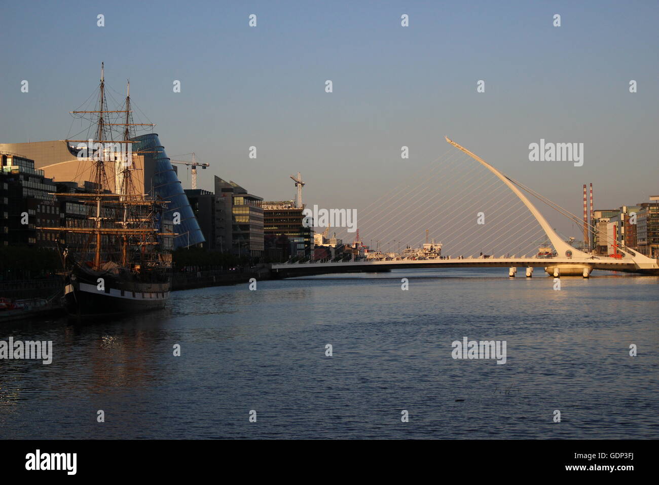 Famous Dublin' bridge Stock Photo - Alamy