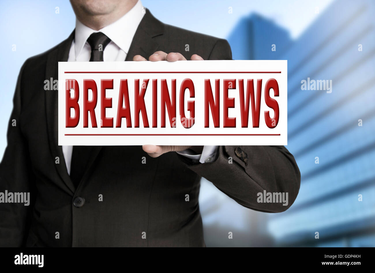 Breaking news hi-res stock photography and images - Alamy