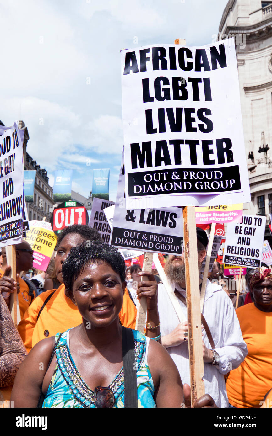 Immigrant rights groups protest hi-res stock photography and images - Alamy