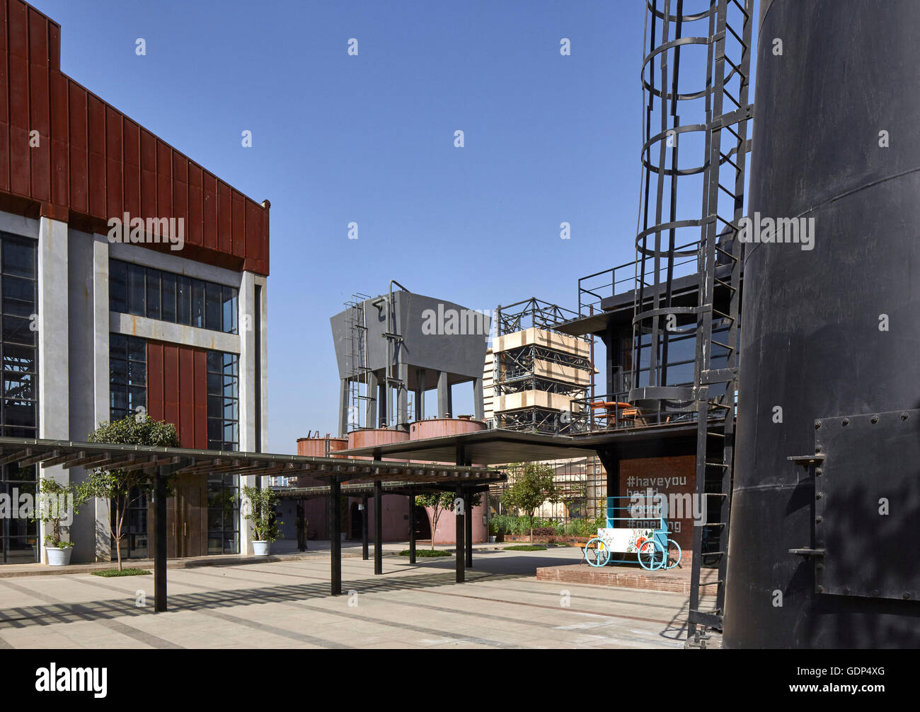 Overall view. Imagine Studio at The Trees, Mumbai, India. Architect ...