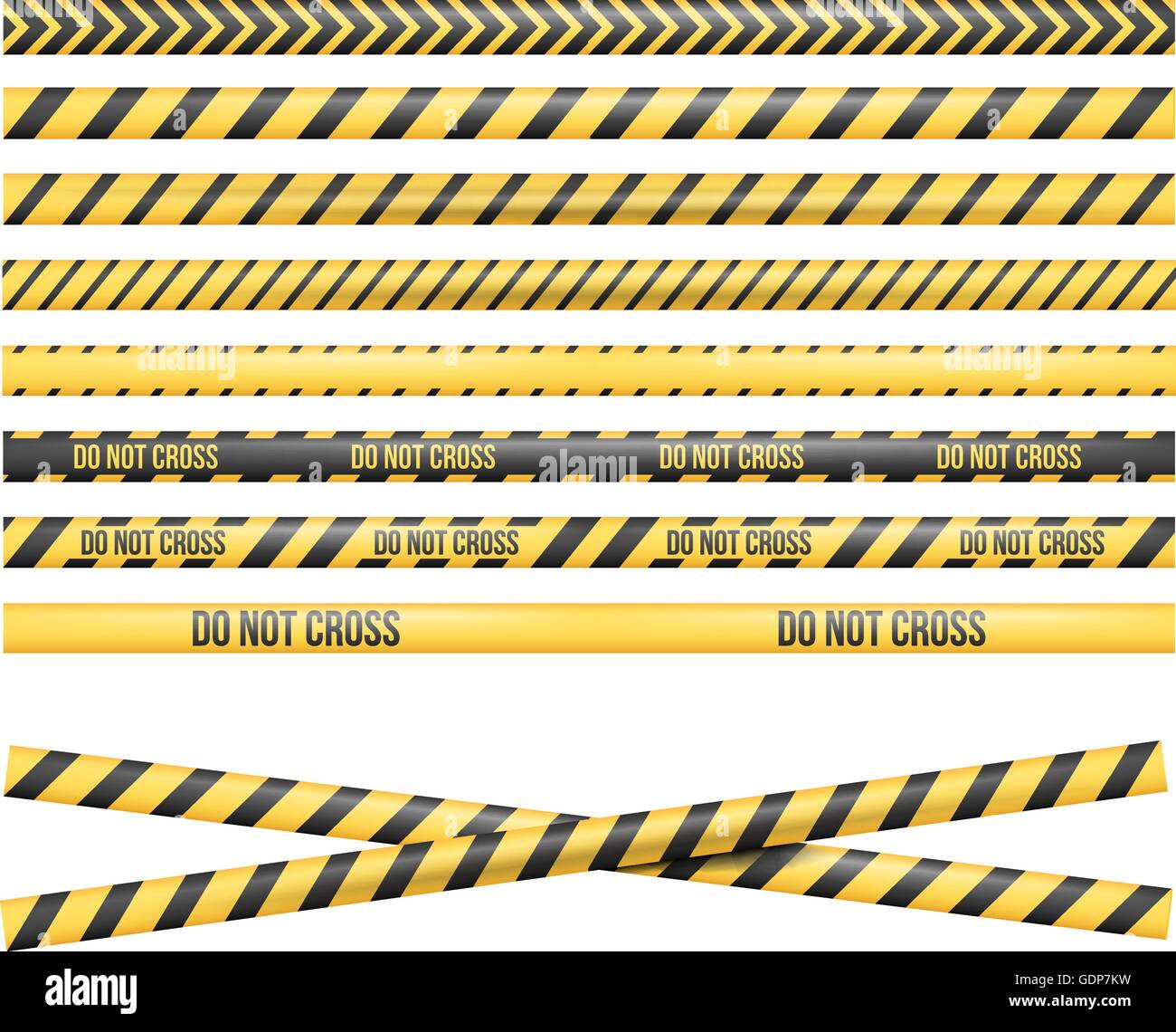 Police yellow warning line patrol hi-res stock photography and images ...