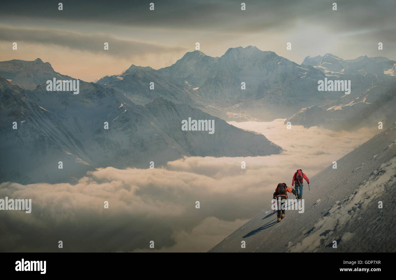 Steep valley slope hi-res stock photography and images - Alamy