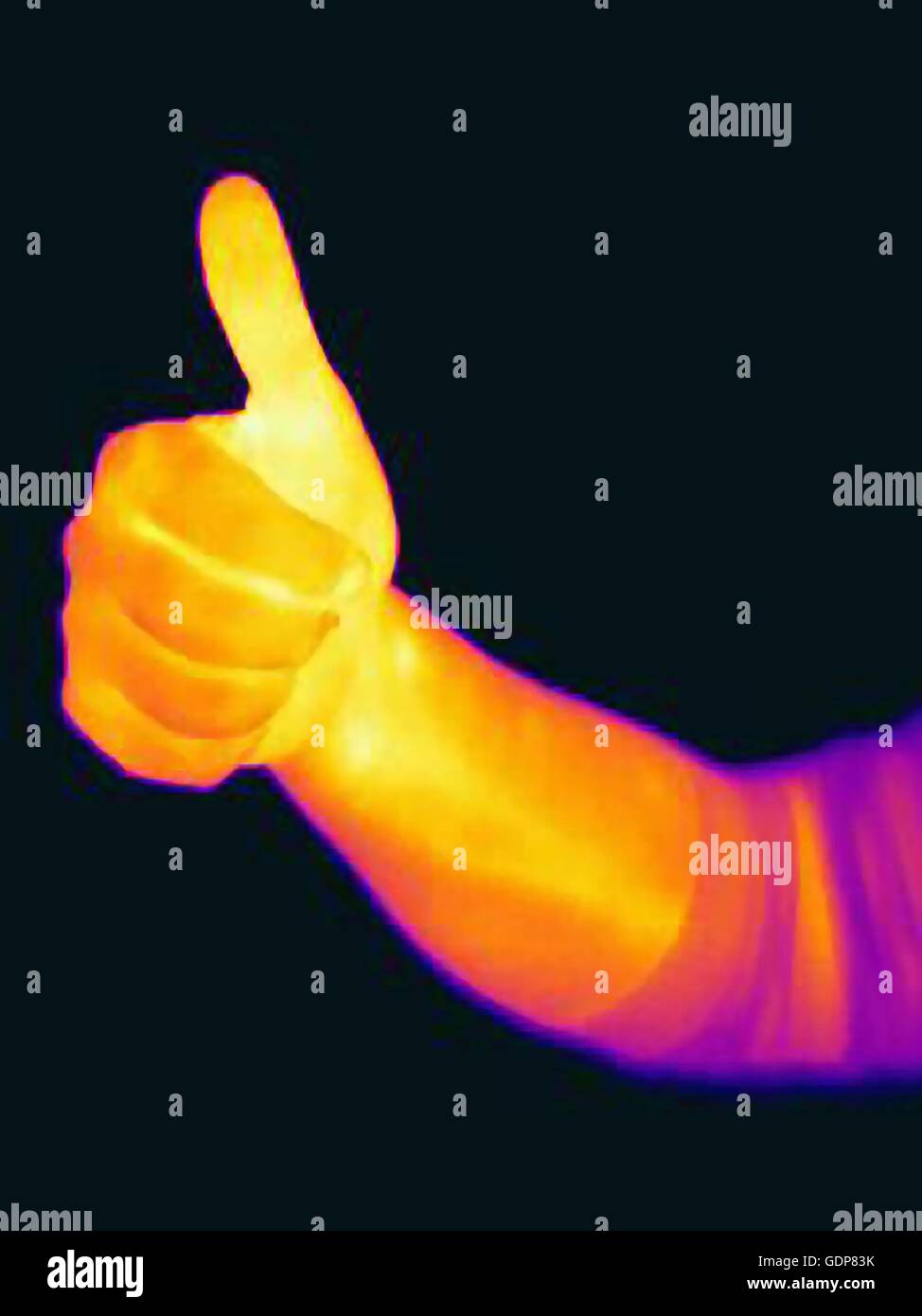 Cold hand thermal hi-res stock photography and images - Alamy