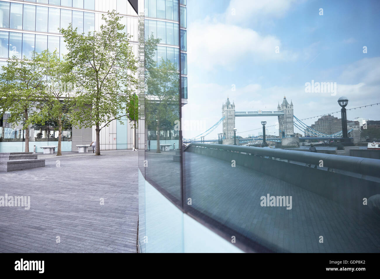 Tower bridge glass hi-res stock photography and images - Alamy