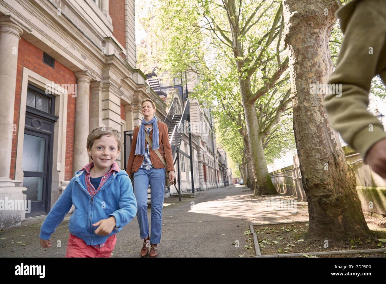 Boy running hi-res stock photography and images - Alamy