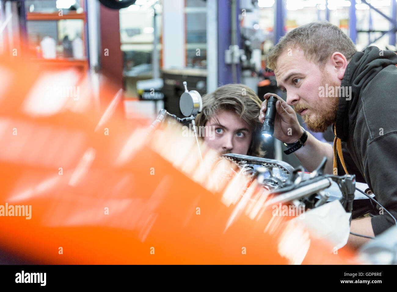 Inspecting engine hi-res stock photography and images - Alamy