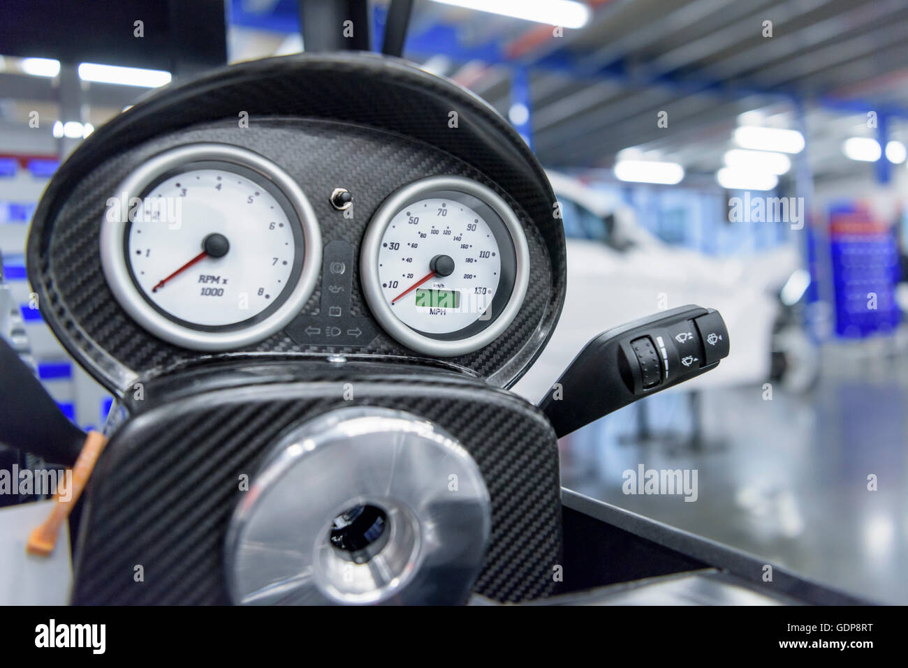 Racing car speedometer hi-res stock photography and images - Alamy