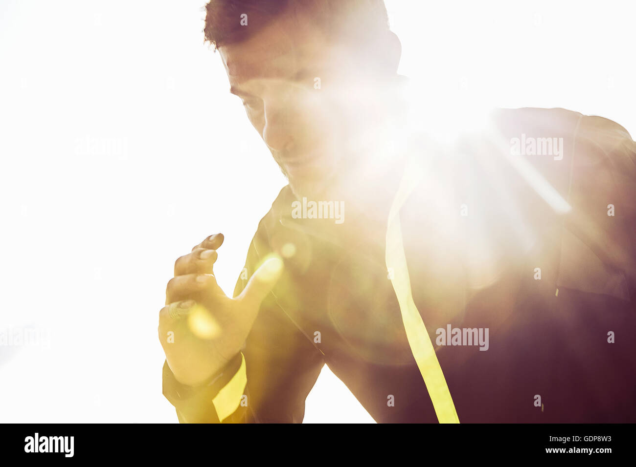 Running low angle hi-res stock photography and images - Alamy