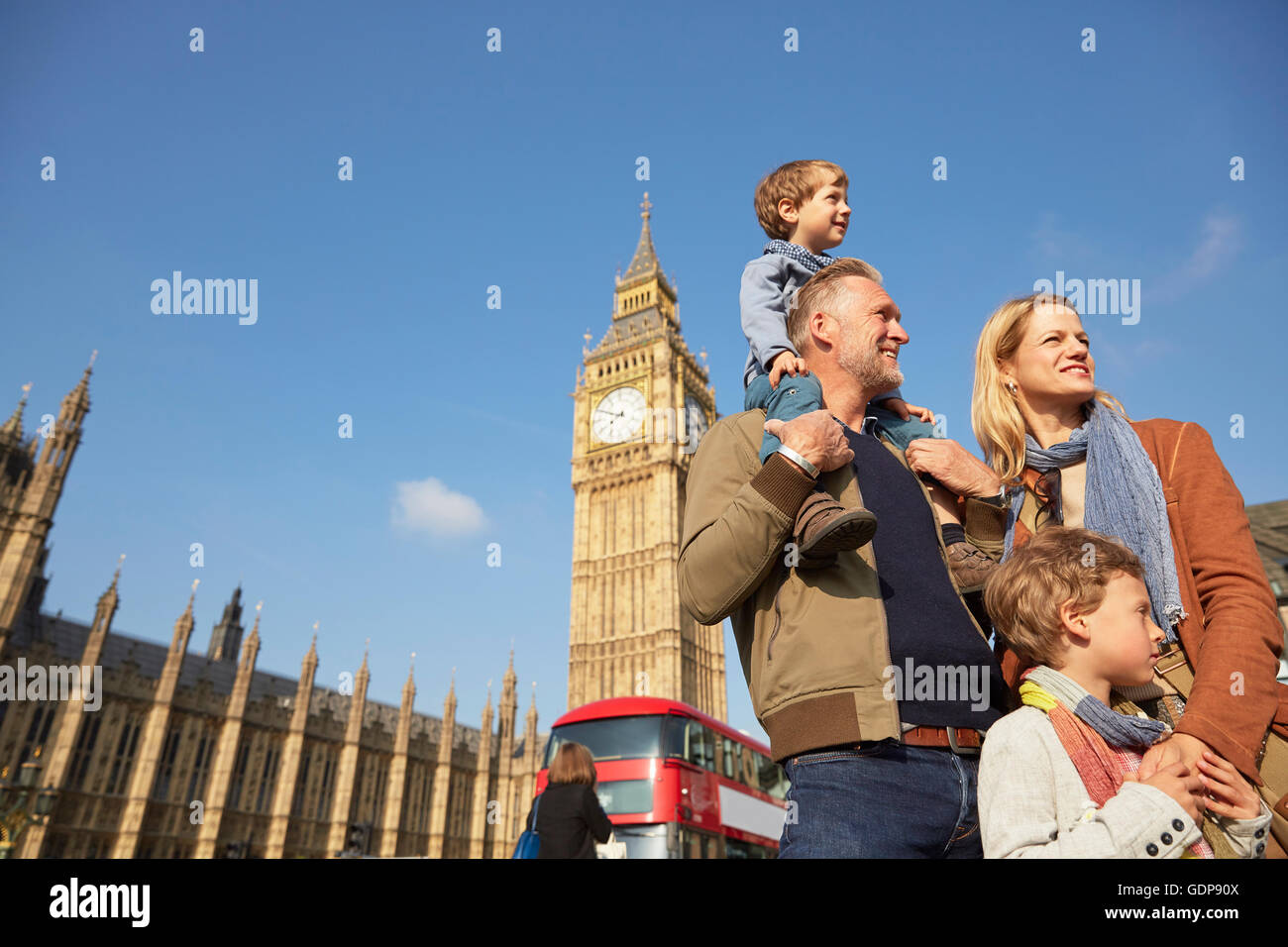 Woman big ben hi-res stock photography and images - Alamy