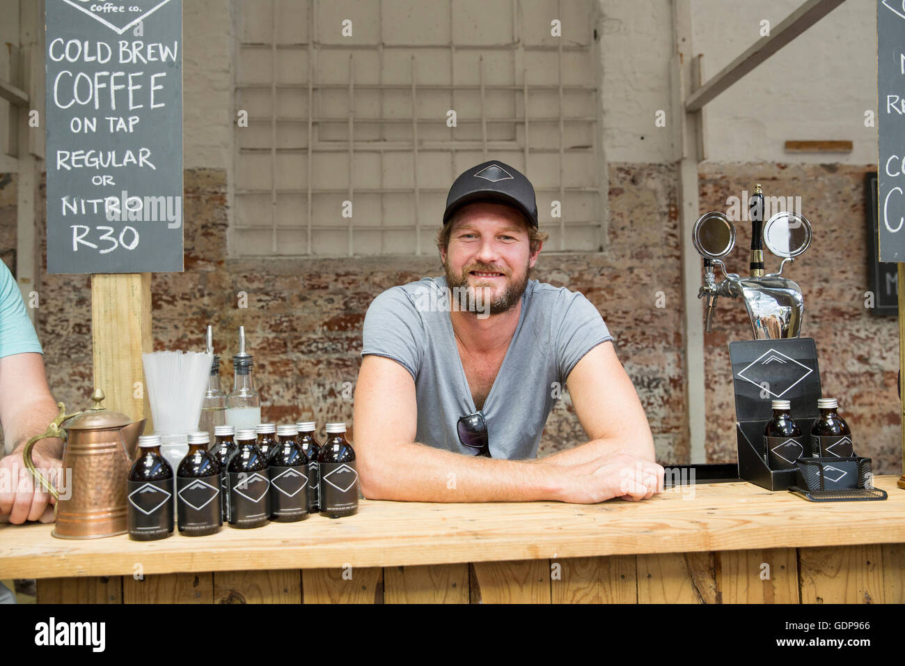 Male stall holder man hi-res stock photography and images - Alamy