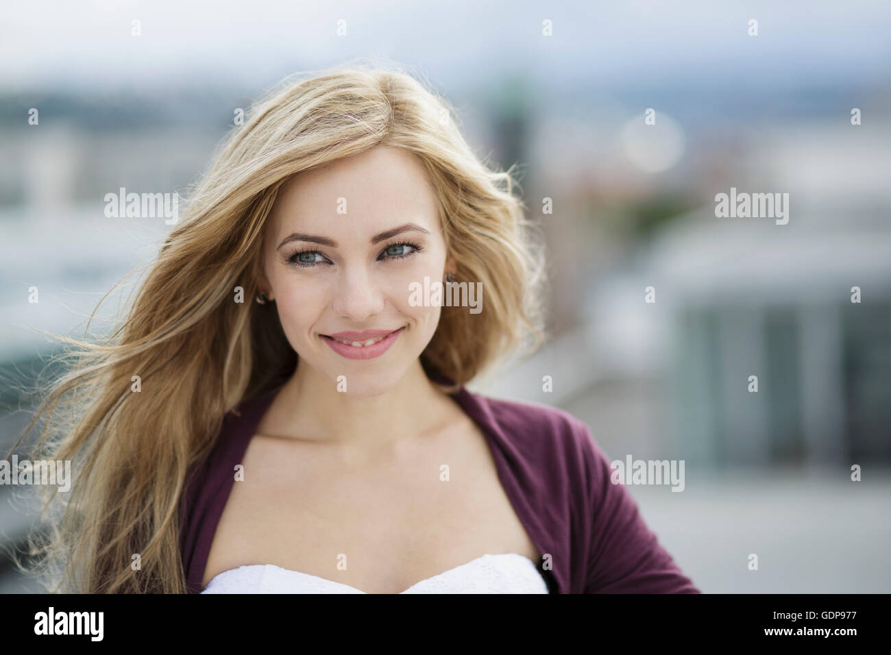 German blond woman portrait hi-res stock photography and images - Alamy