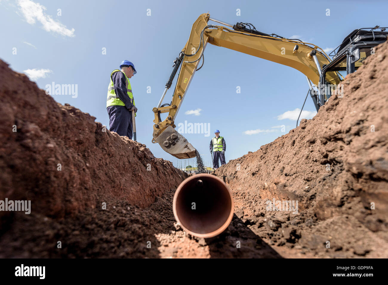 Trench Building High Resolution Stock Photography and Images - Alamy