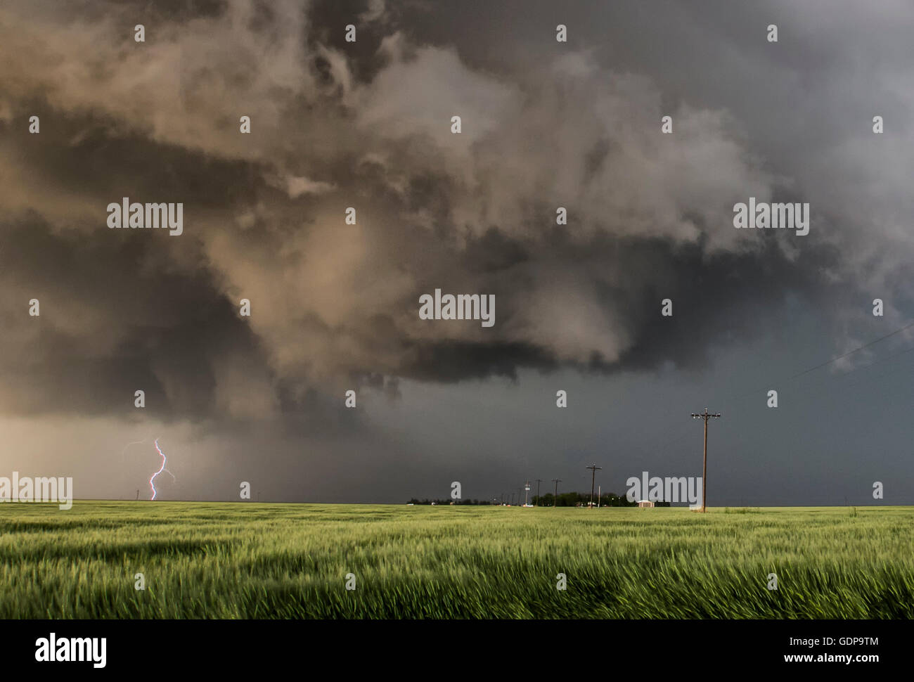 Lightning Storm Prairie High Resolution Stock Photography and Images ...