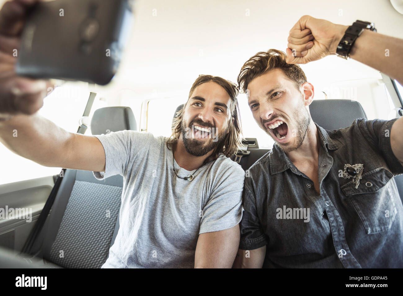 In car people selfie hi-res stock photography and images - Alamy
