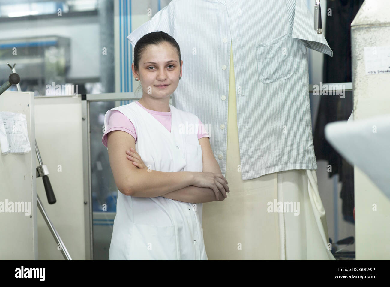 Woman working with dummy hi-res stock photography and images - Alamy