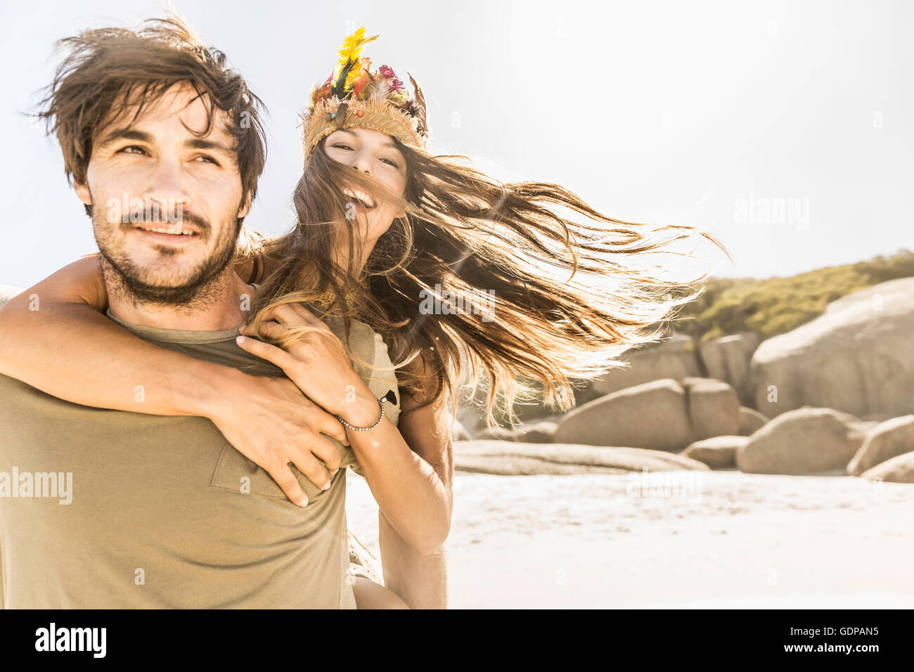 Woman and running and back view hi-res stock photography and images - Alamy