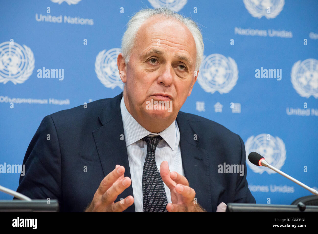 New York, United States. 19th July, 2016. Lord Mark Malloch-Brown ...
