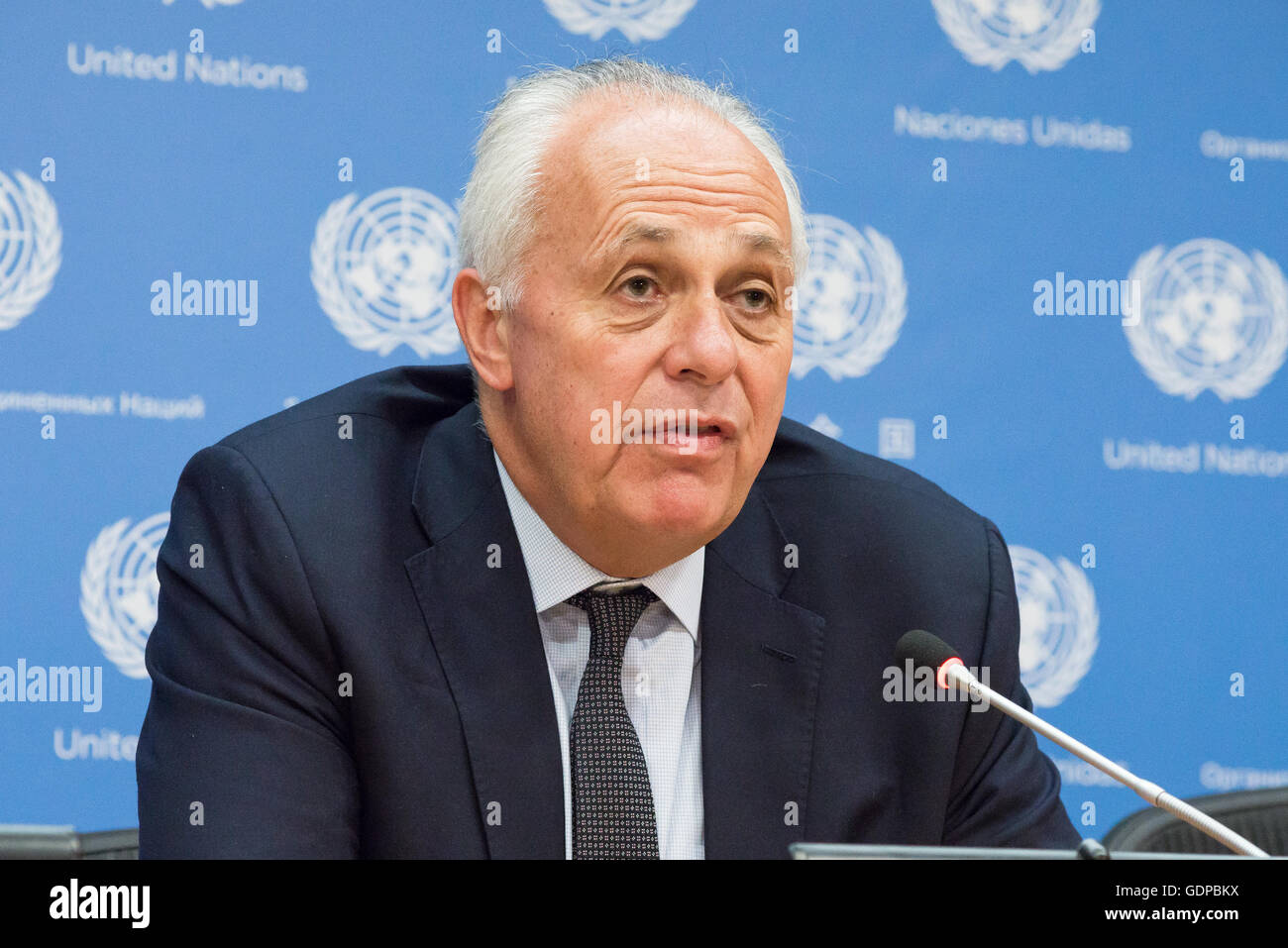 New York, United States. 19th July, 2016. Lord Mark Malloch-Brown ...