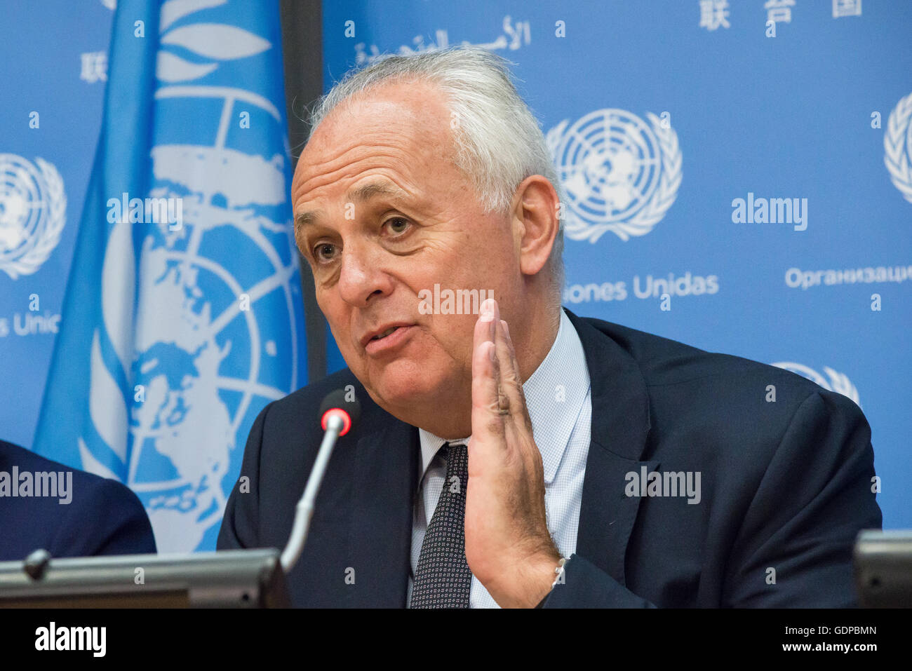 New York, United States. 19th July, 2016. Lord Mark Malloch-Brown ...