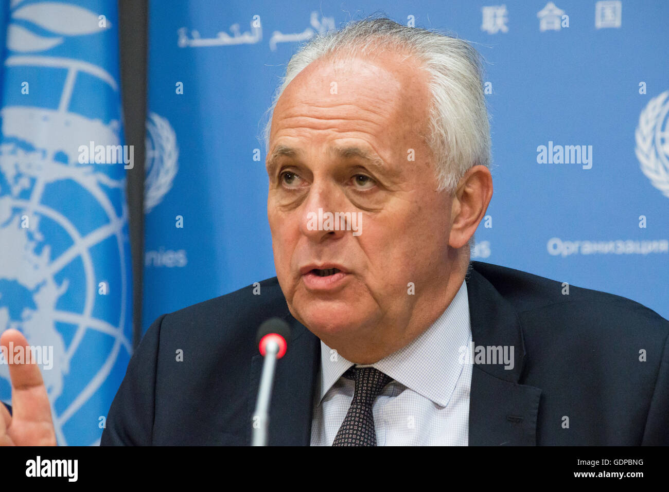New York, United States. 19th July, 2016. Lord Mark Malloch-Brown ...