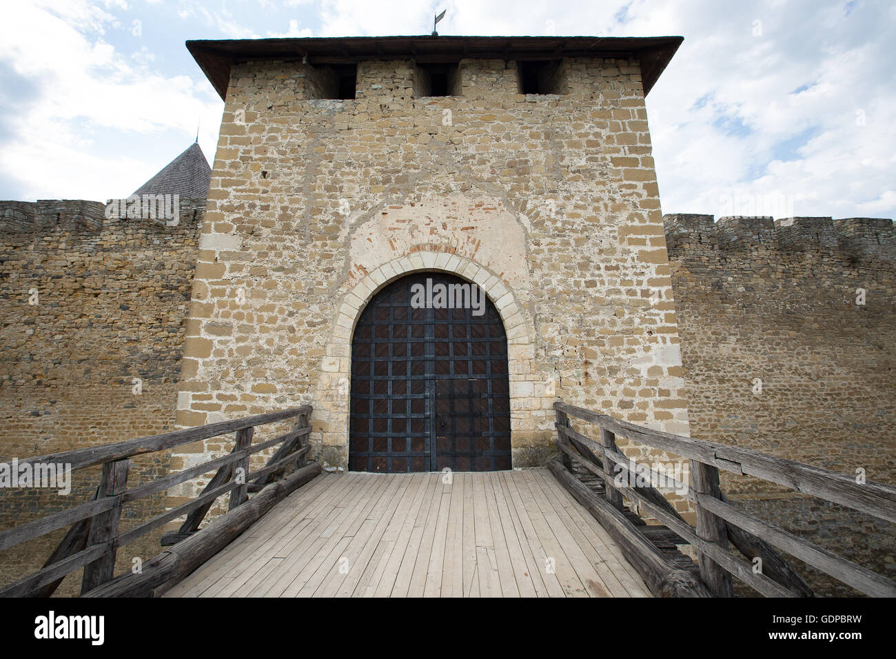 Castle fortress bridge hi-res stock photography and images - Alamy