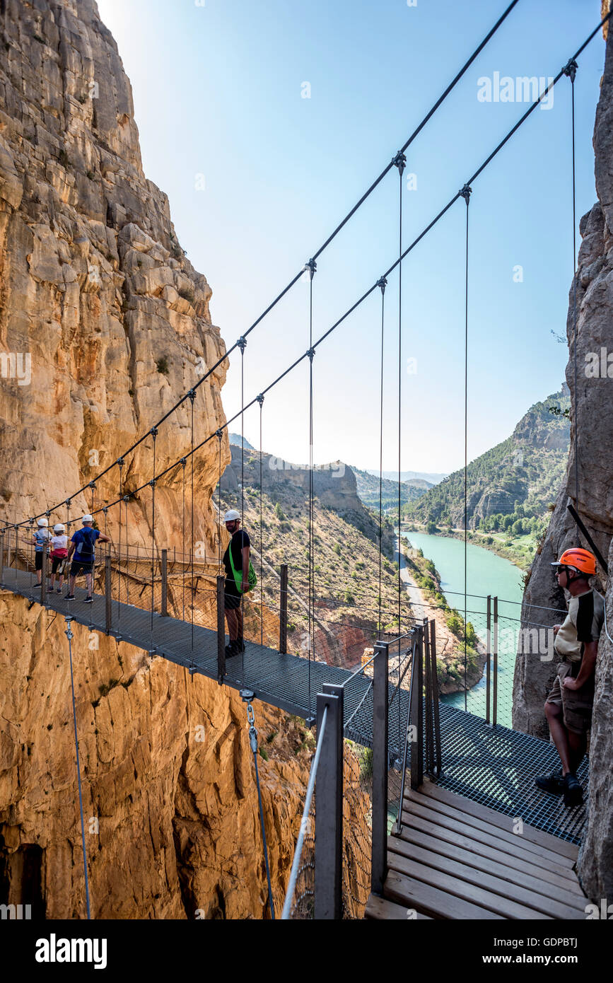 Camino del rey walkway hi-res stock photography and images - Alamy