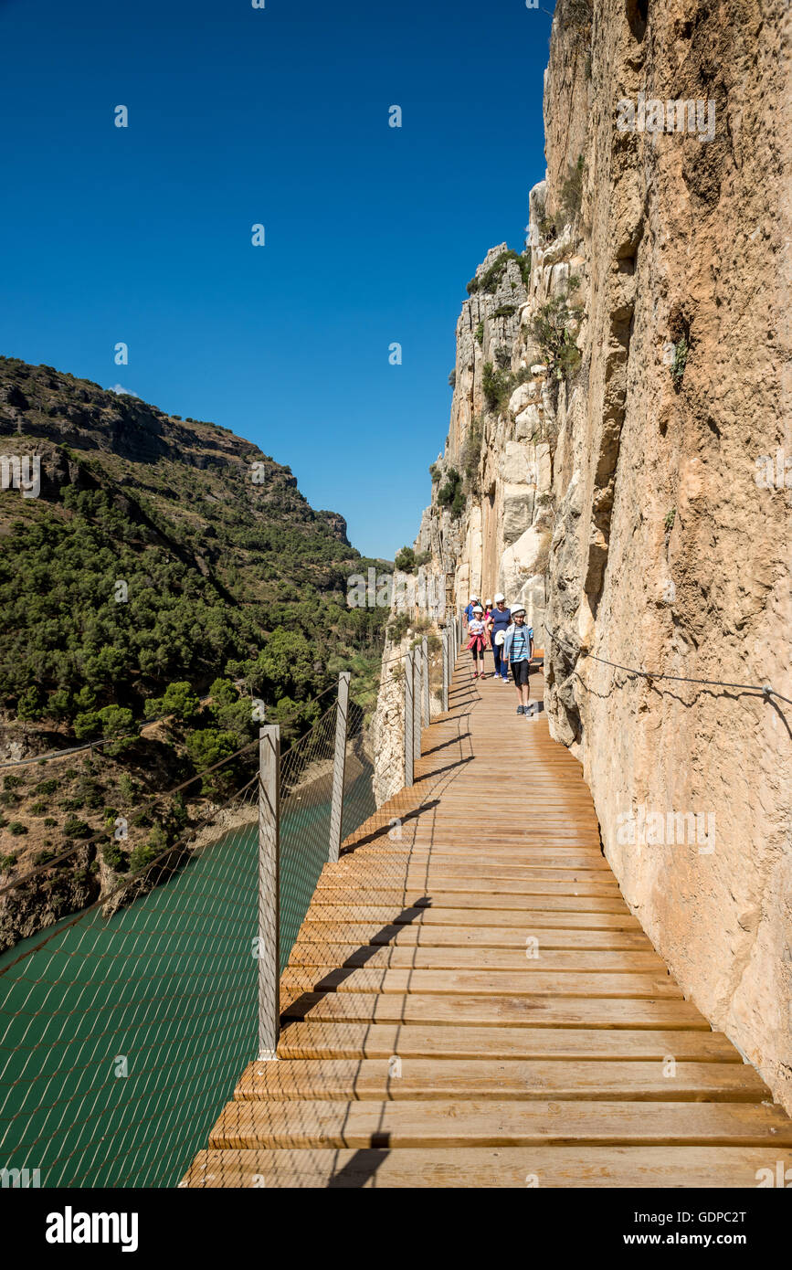 The Caminito del Rey in southern Spain Stock Photo - Alamy
