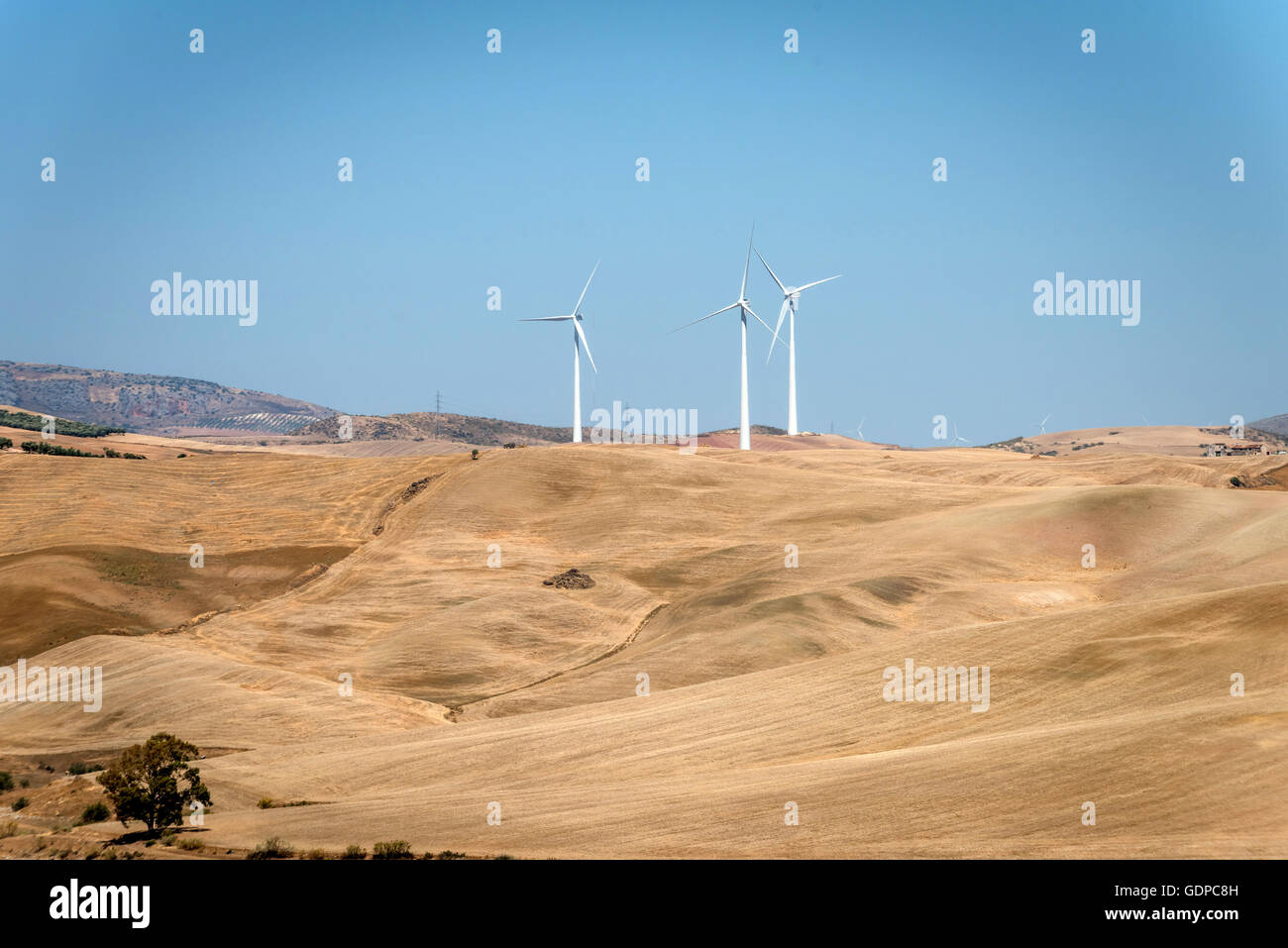 A wind farm in southern Spain Stock Photo - Alamy