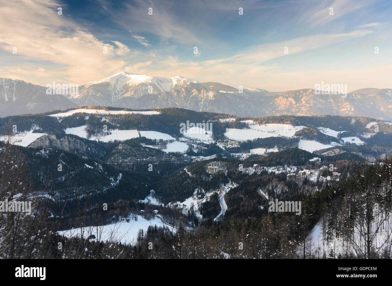 Railway line semmeringbahn hi-res stock photography and images - Alamy