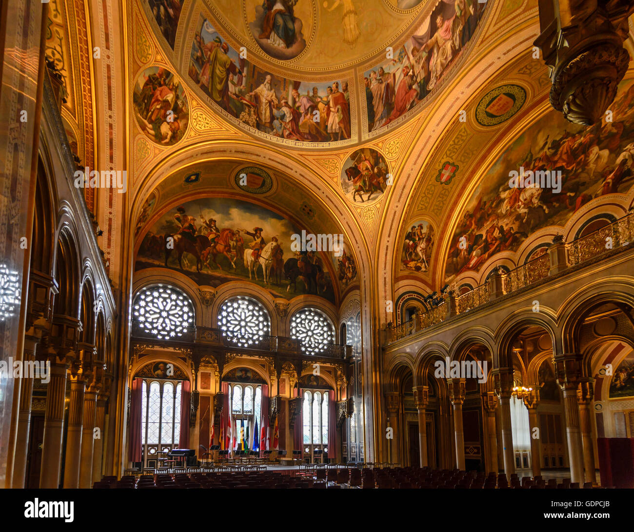 Wien, Vienna: Military Museum : Hall of Fame on the 1st floor, Austria ...
