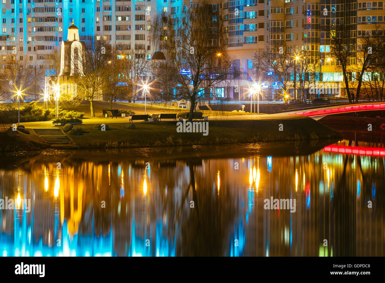 Night scene of Island of Tears (Island of Courage and Sorrow, Ostrov ...