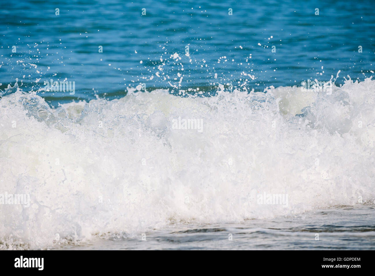 Soft Sea Ocean Waves Splash Background. White foam Stock Photo - Alamy
