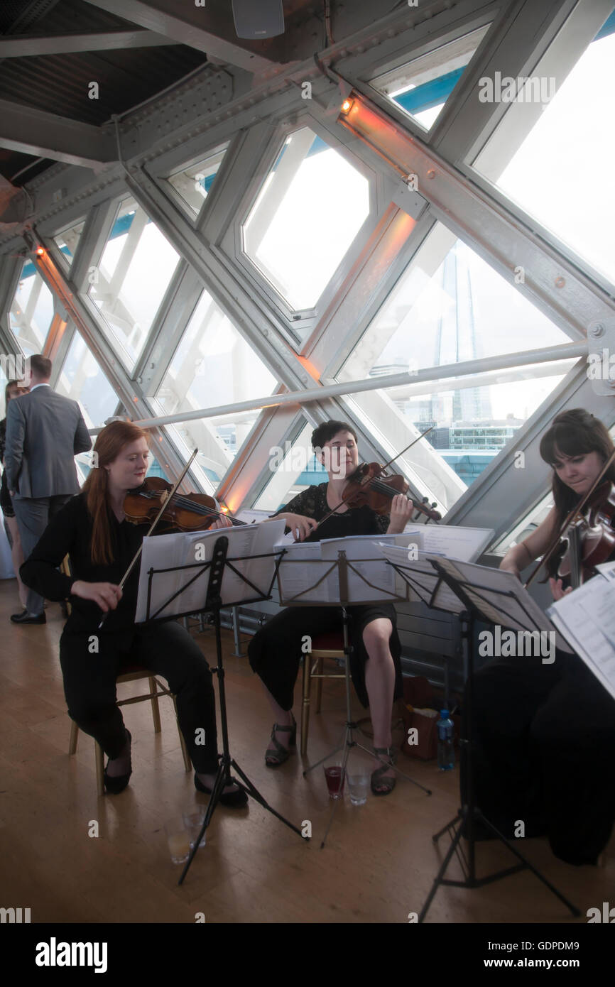 England, London, celebration of new Tower Bridge stucture, opening ...