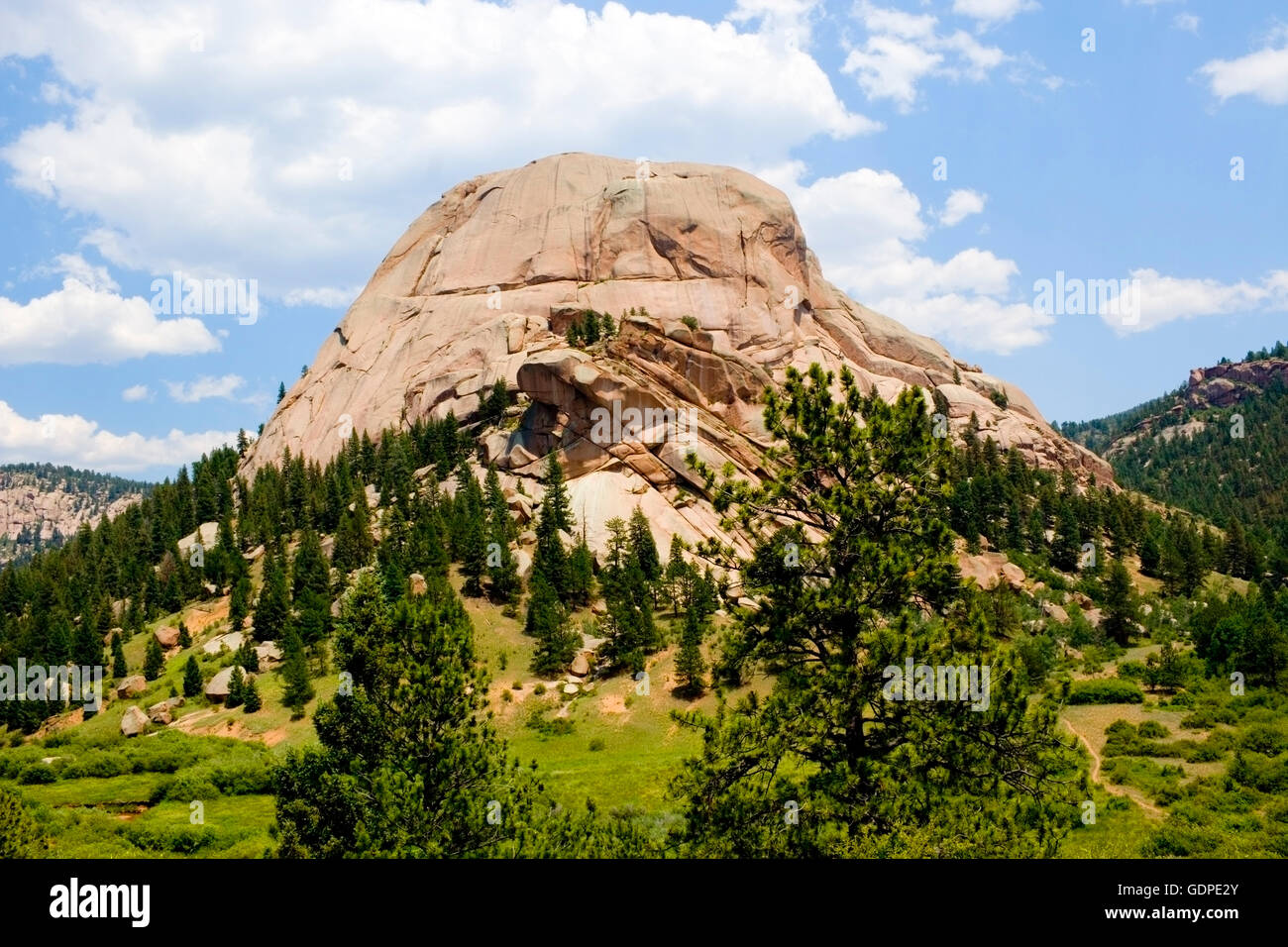 Dome Rock Colorado Stock Photo - Alamy