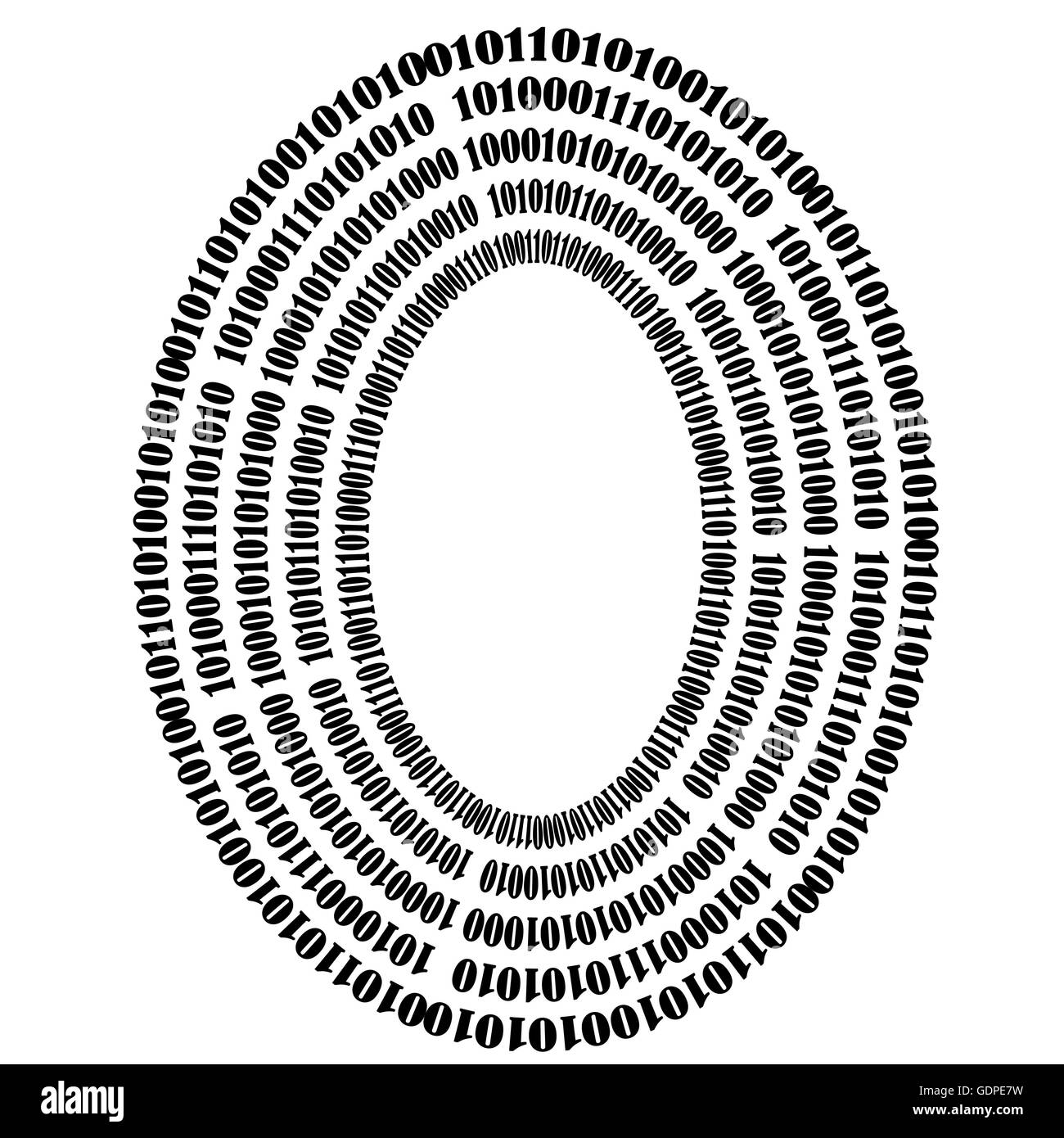 Binary Code Background. Numbers Concept Stock Vector Image & Art - Alamy