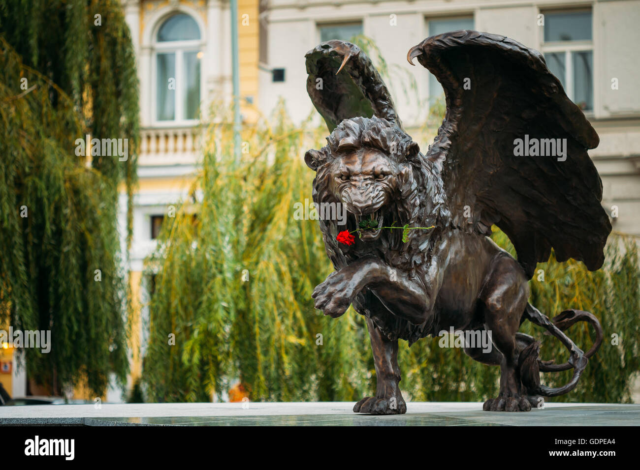 Czech lion hi-res stock photography and images - Alamy