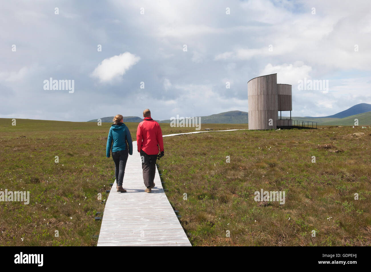 Forsinard flows nature reserve scotland hi-res stock photography and ...