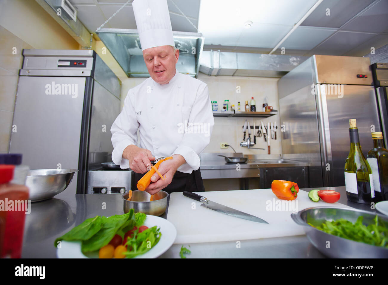 Profession of chef Stock Photo - Alamy
