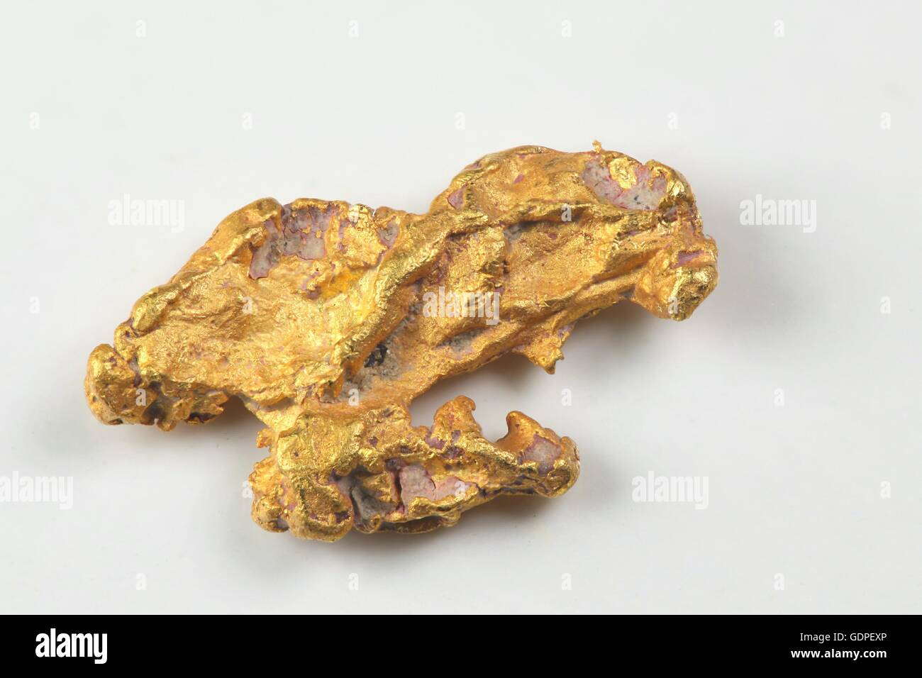 Nugget of gold Stock Photo - Alamy