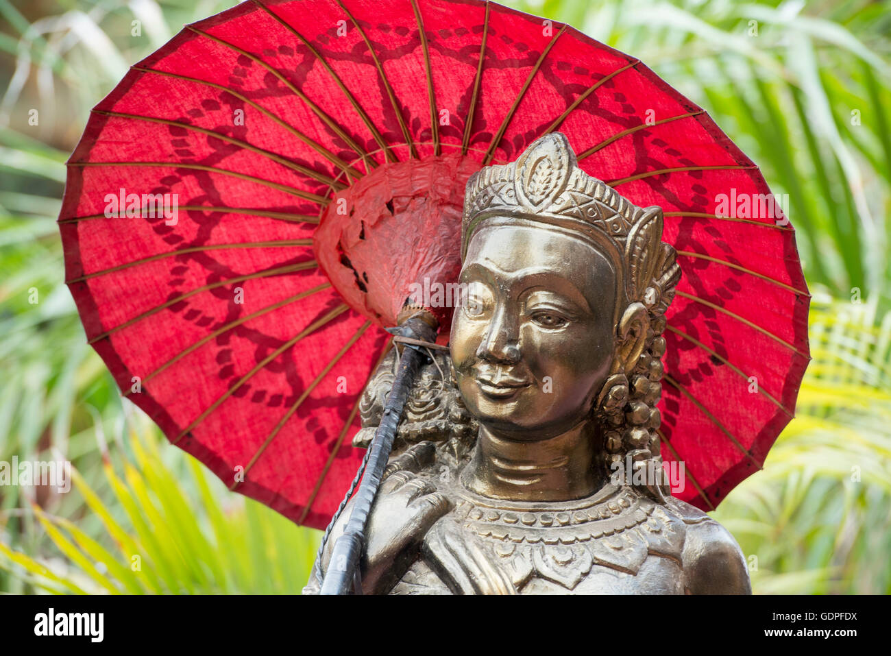 traditional decor in a Hotel in Bagan in Myanmar in Southeastasia Stock ...
