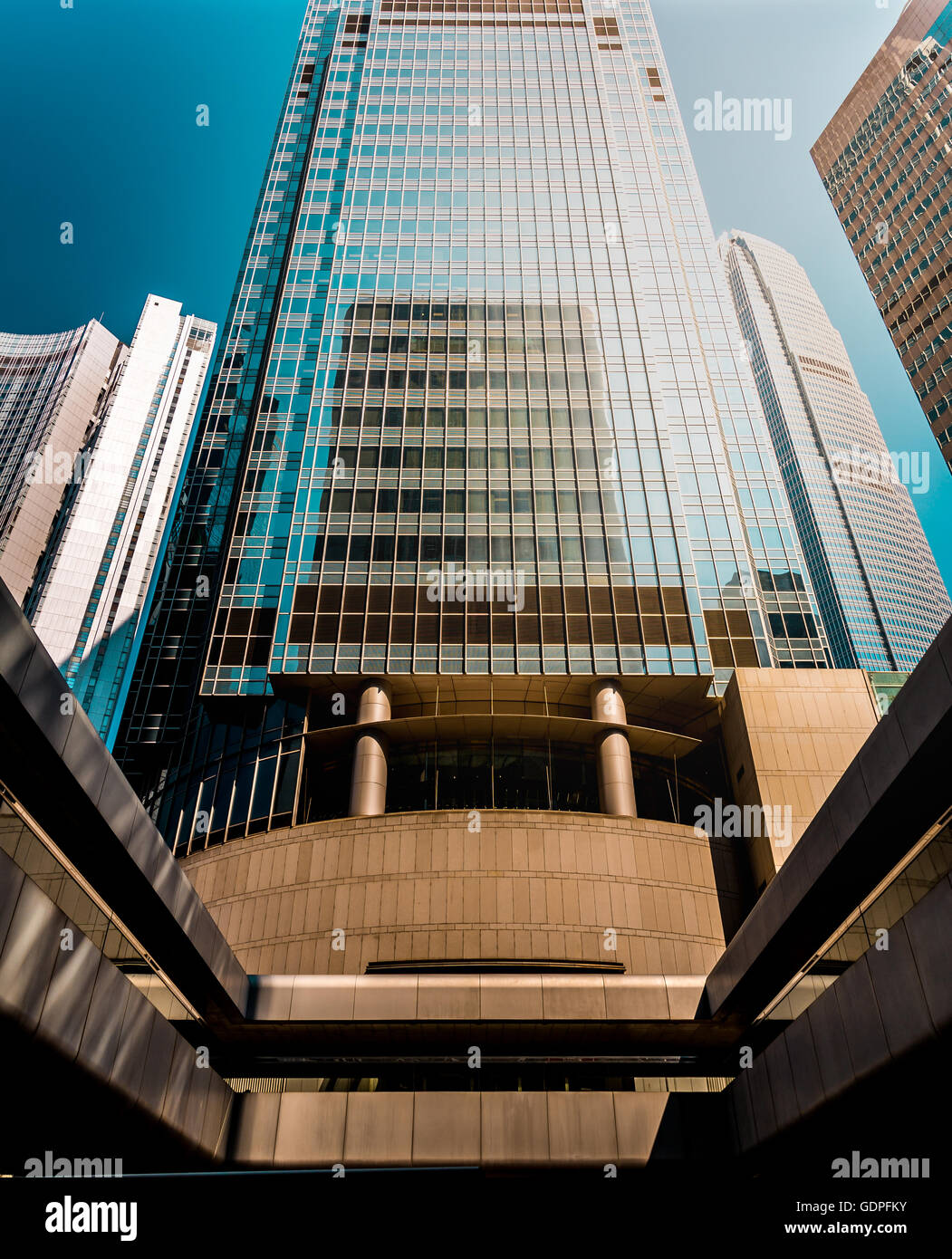 Modern Commercial building close up Stock Photo - Alamy